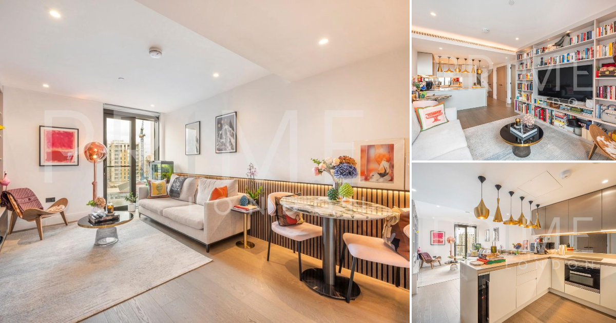 1 bed apartment for sale in The Dumont, 27 Albert Embankment, London
