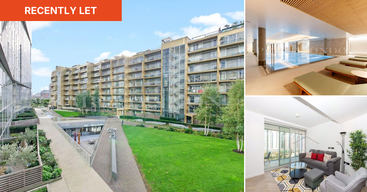 1 bed apartment to rent in Fladgate House, Battersea Power Station, London
